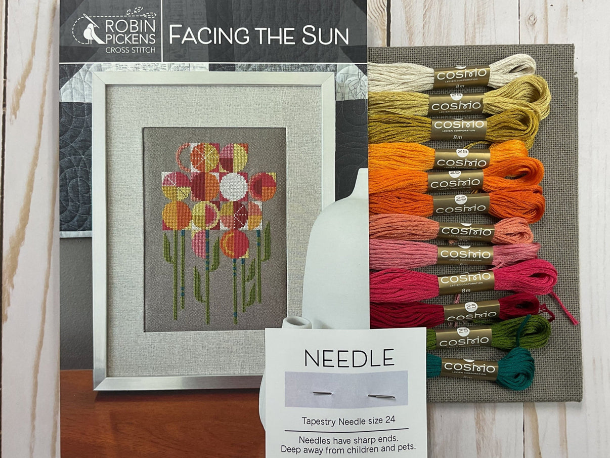 Facing the Sun - Cross Stitch Kit – Robin Pickens