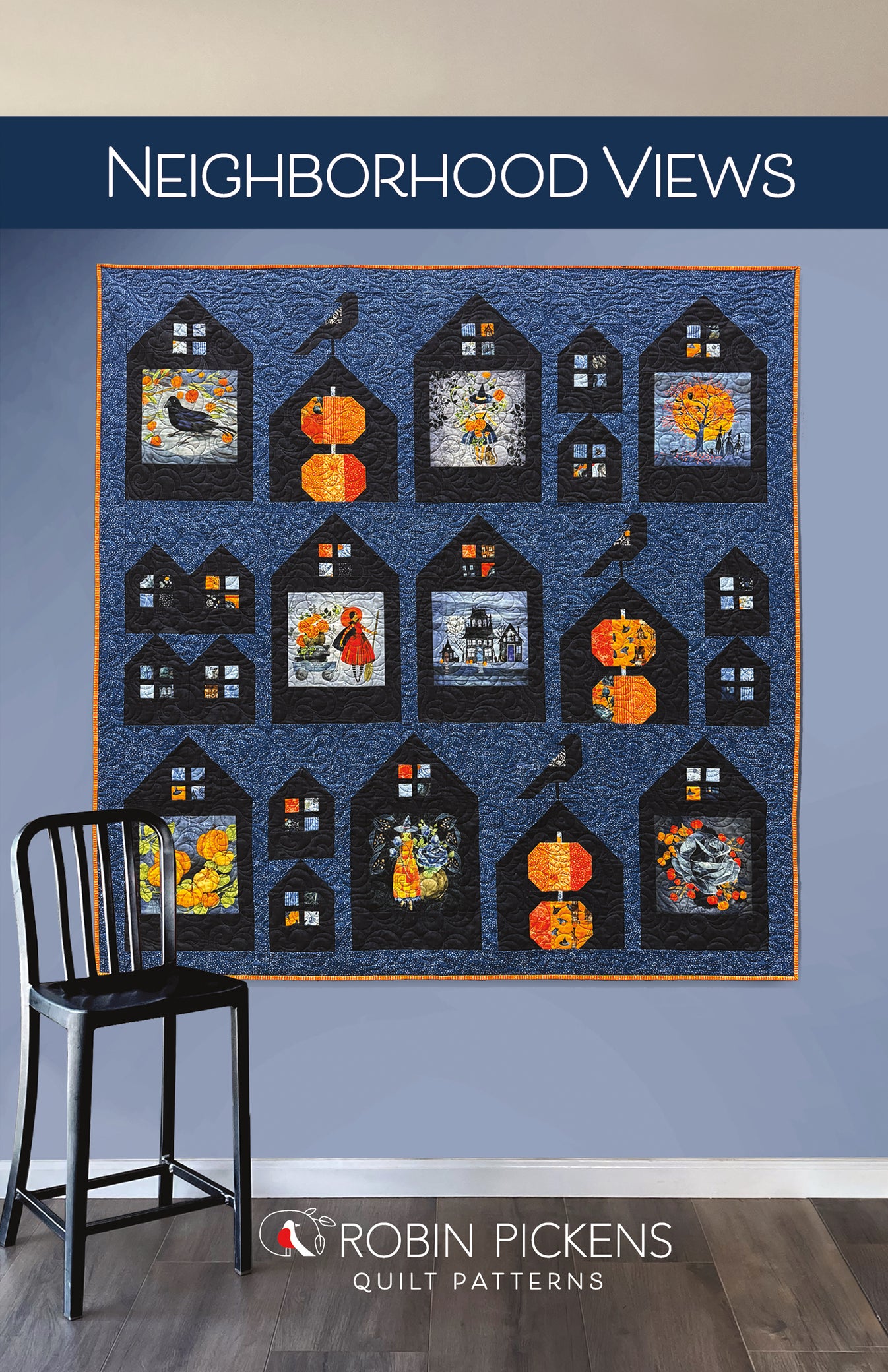 Neighborhood Views Digital PDF Quilt Pattern – Robin Pickens